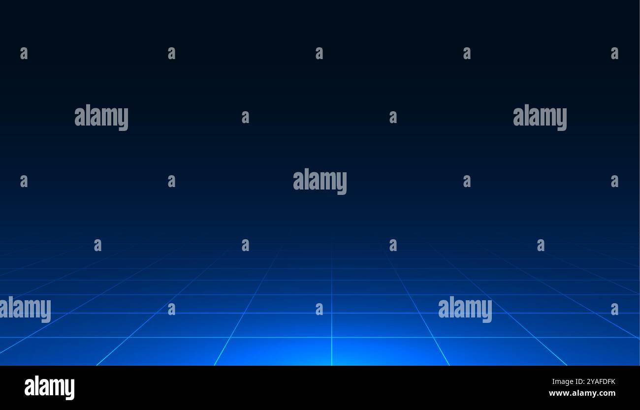 abstract infinity landscape grid lines vector design Stock Vector Image ...