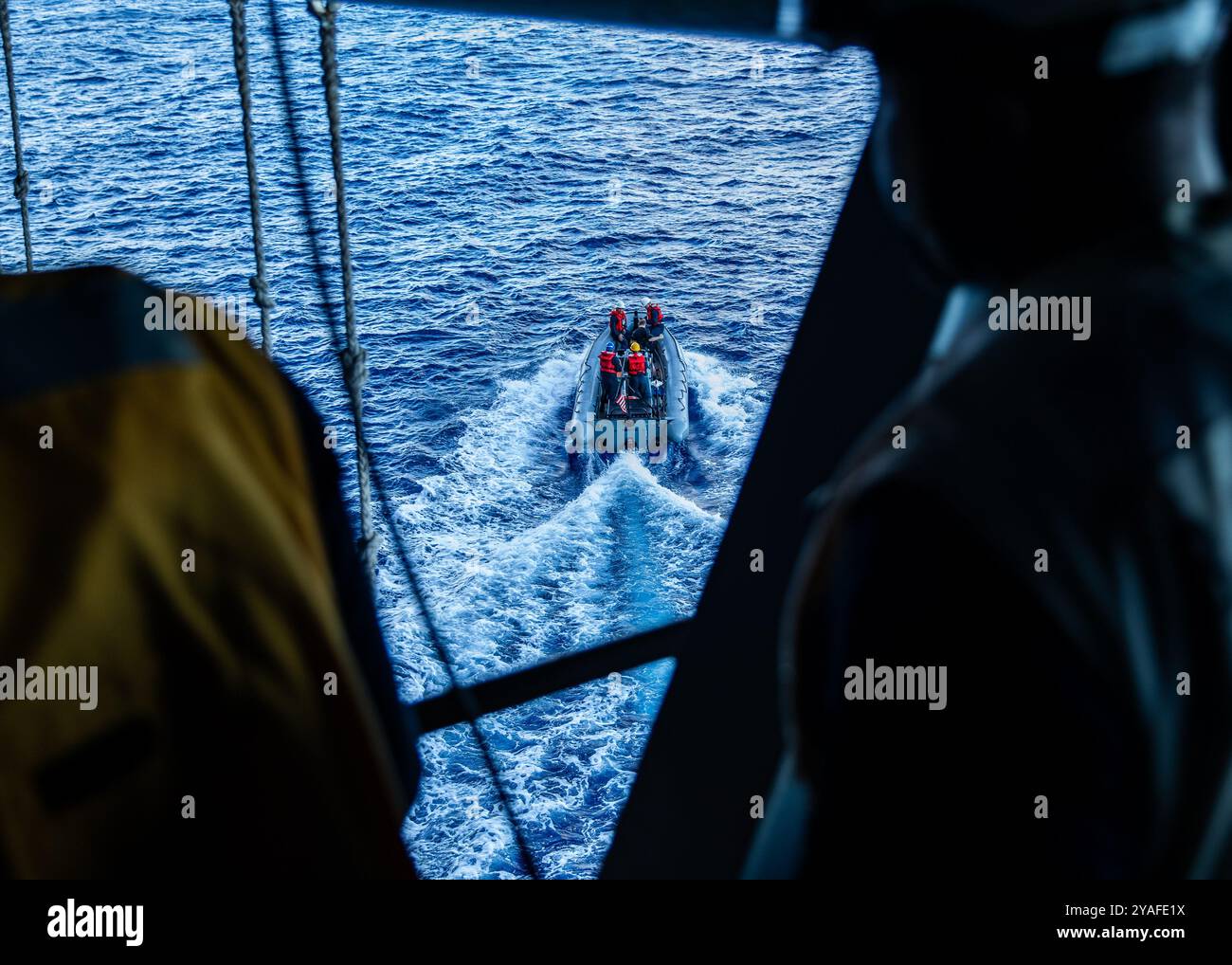 Sailors assigned to Nimitz-class aircraft carrier USS George Washington ...
