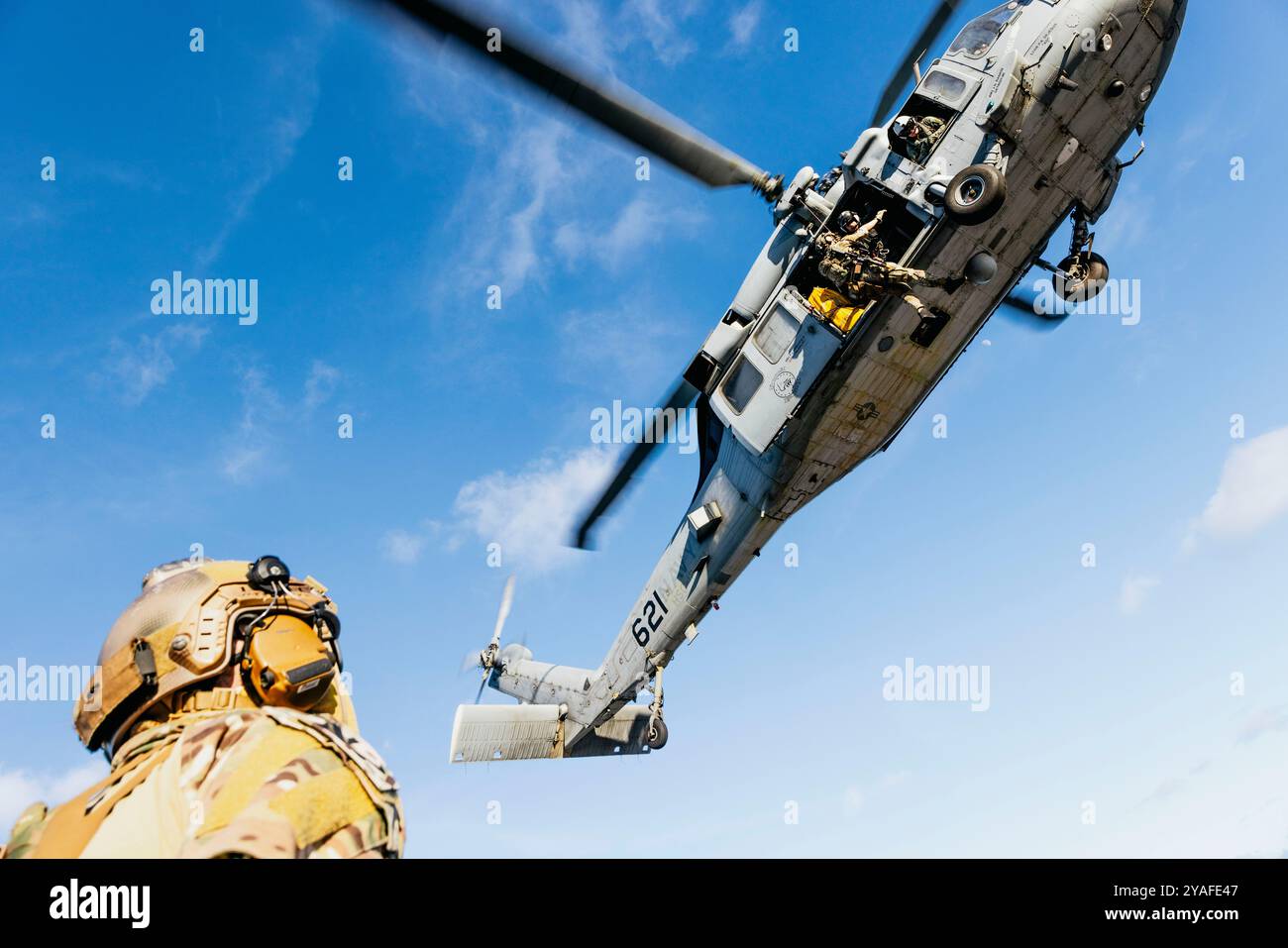 Sailors assigned to Explosive Ordnance Disposal Mobile Unit (EODMU) 5 ...