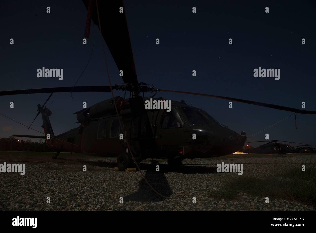 A UH-60 Black Hawk assigned to 2nd Battalion, 3rd General Support ...