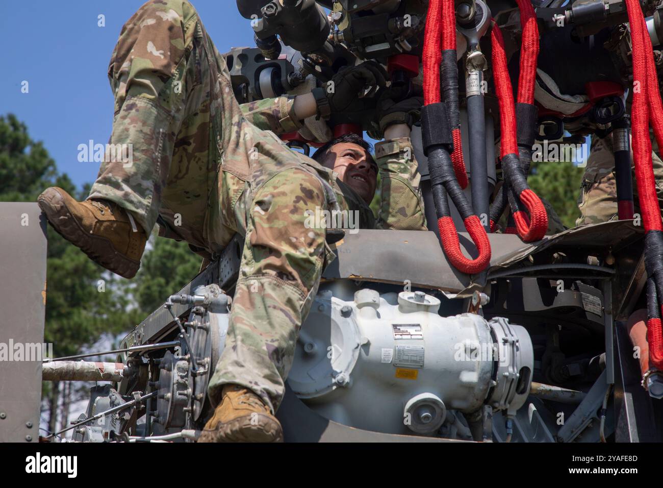 A U.S. Soldier assigned to 2nd Battalion, 3rd General Support Aviation ...