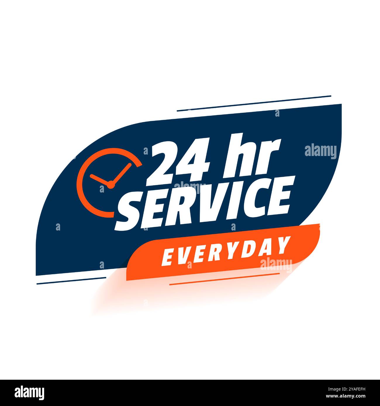 everyday 24 hour and 7 days service accessibility background design vector Stock Vector Image ...