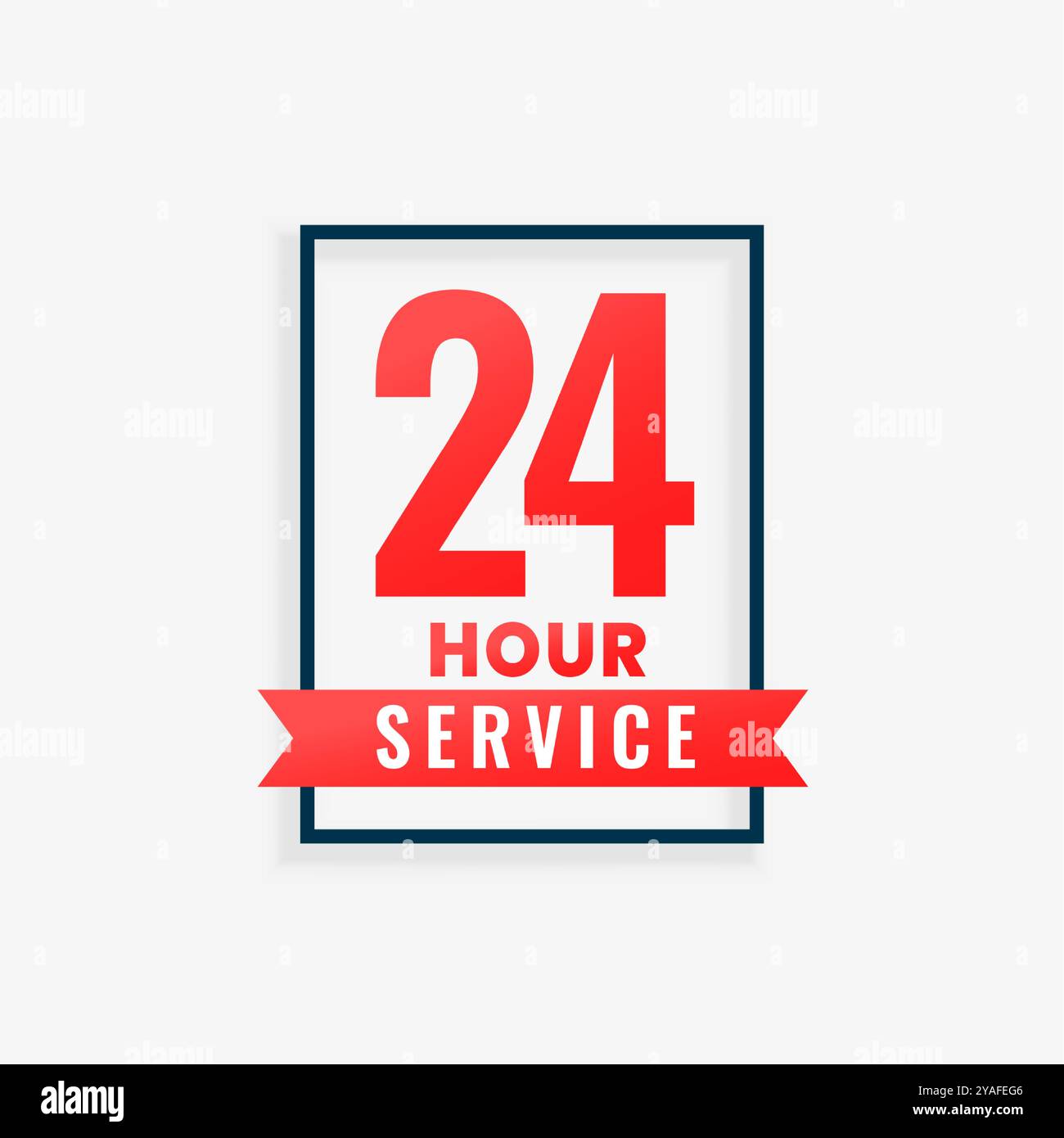 24 hour and a week open service background for communication vector ...