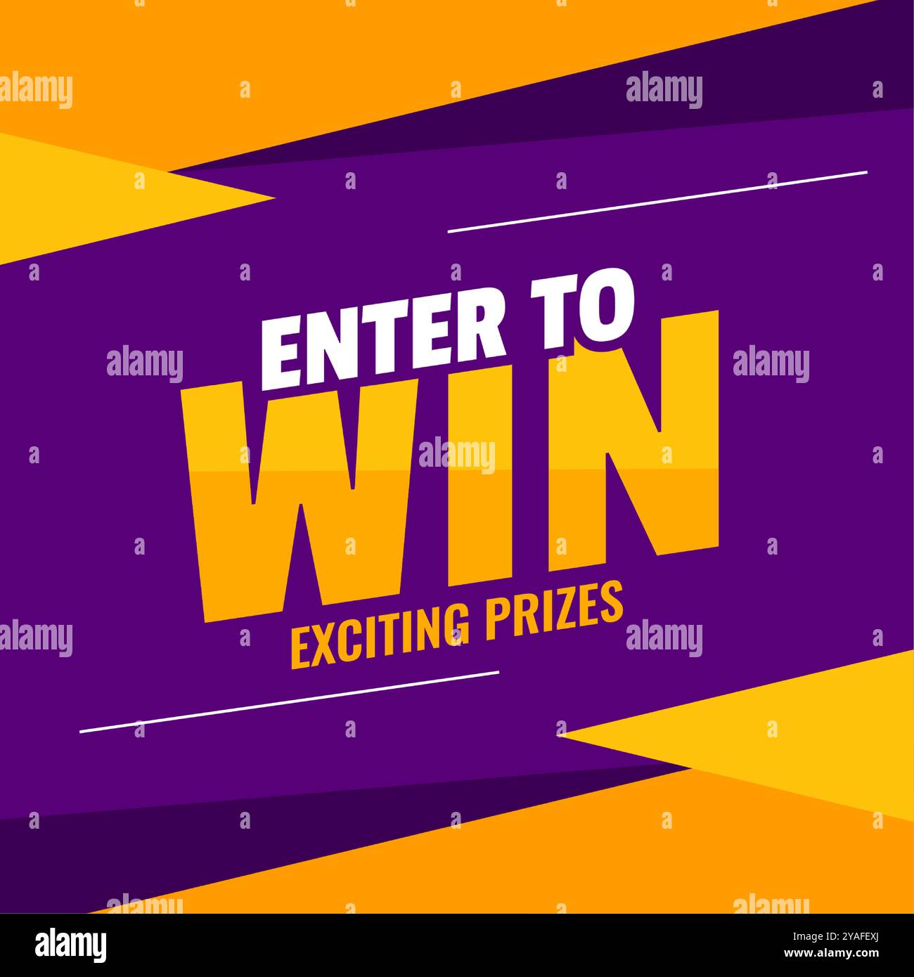 enter to win prizes background login to giveaway contest vector Stock ...