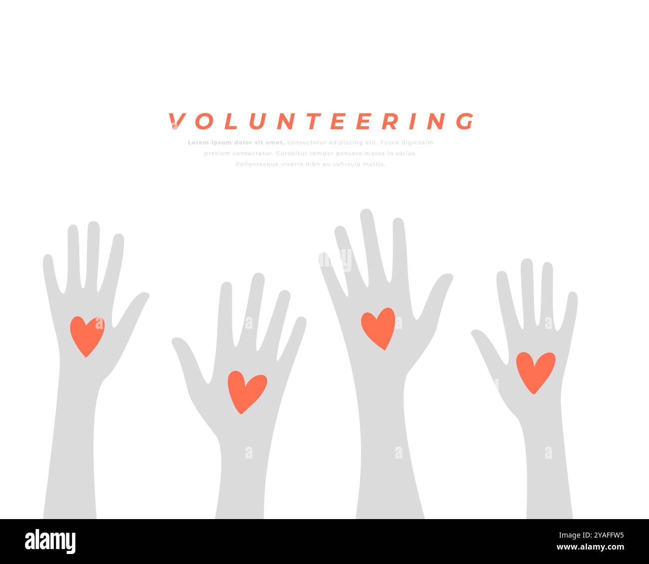 Volunteering organization Stock Vector Images - Alamy