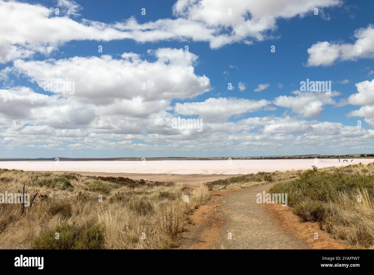 Lochiels pink lake hi-res stock photography and images - Alamy