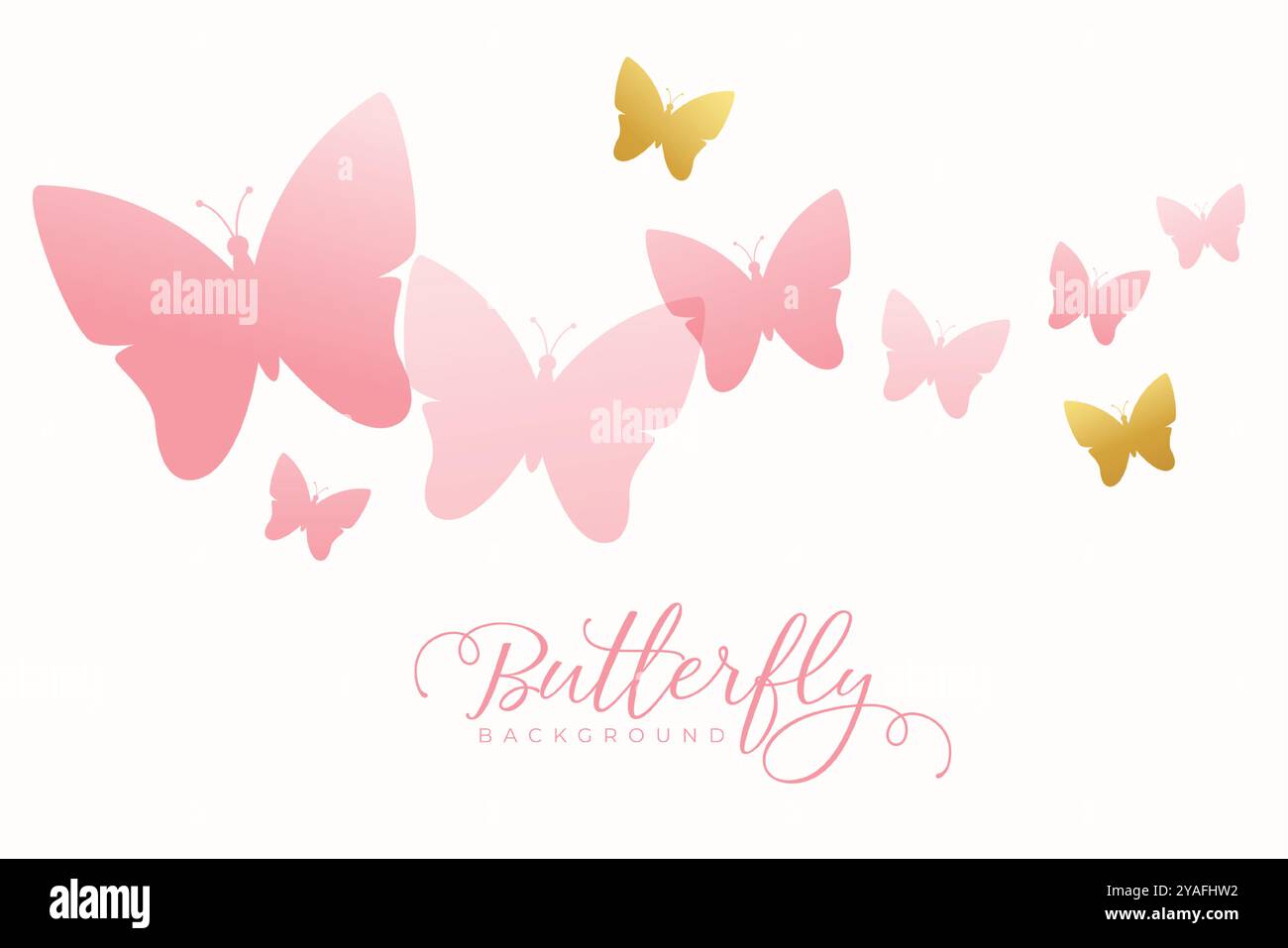 elegant butterflies swarm decorative pastel background vector Stock ... elegant butterflies swarm decorative pastel background vector Stock ...