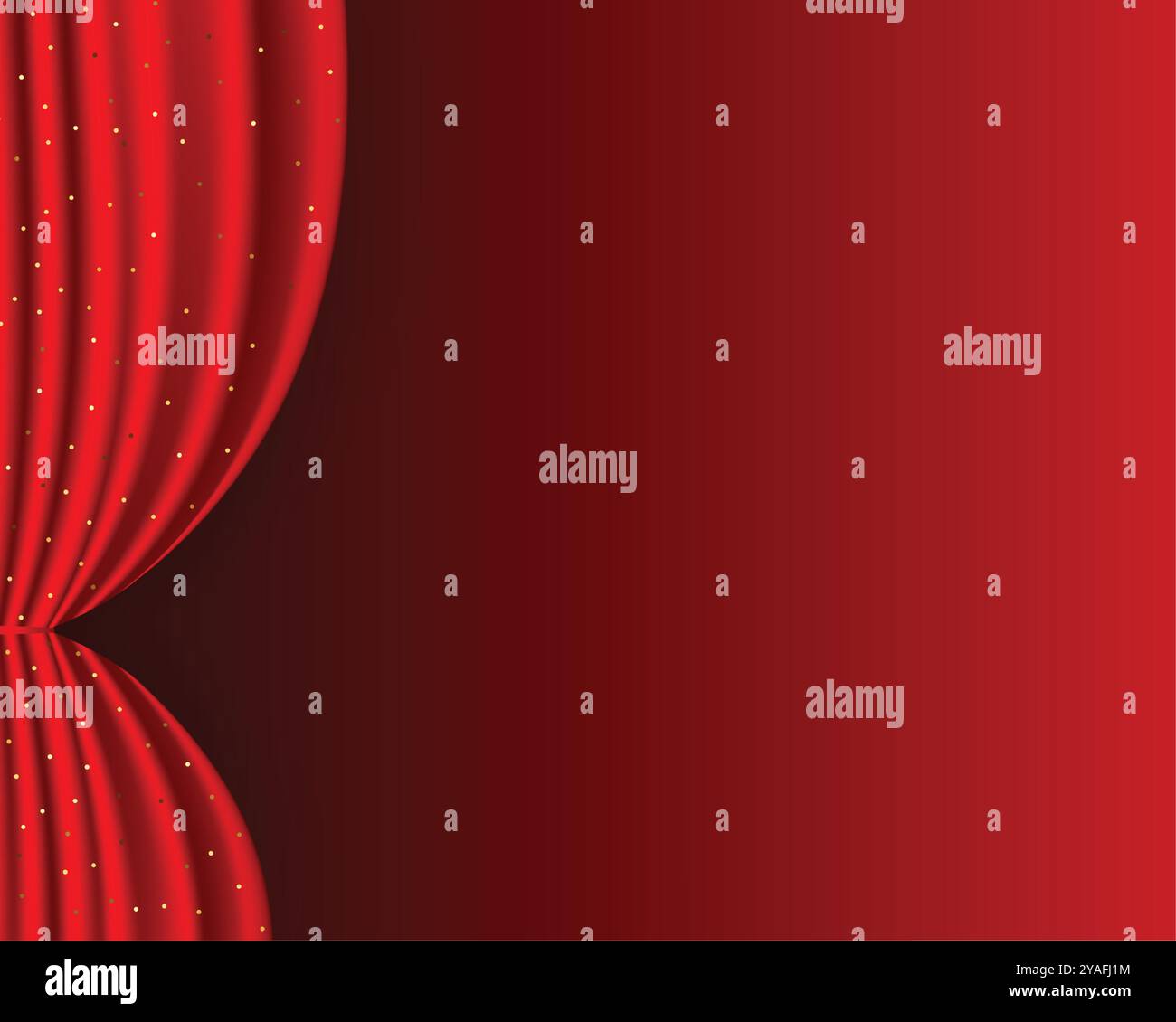 drape-style curtain backdrop banner with text space vector Stock Vector ...