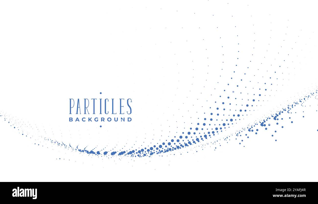 Dynamic particle movement Stock Vector Images - Alamy