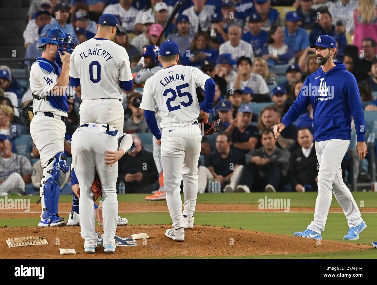 Los Angeles, United States. 13th Oct, 2024. Los Angeles Dodgers ...