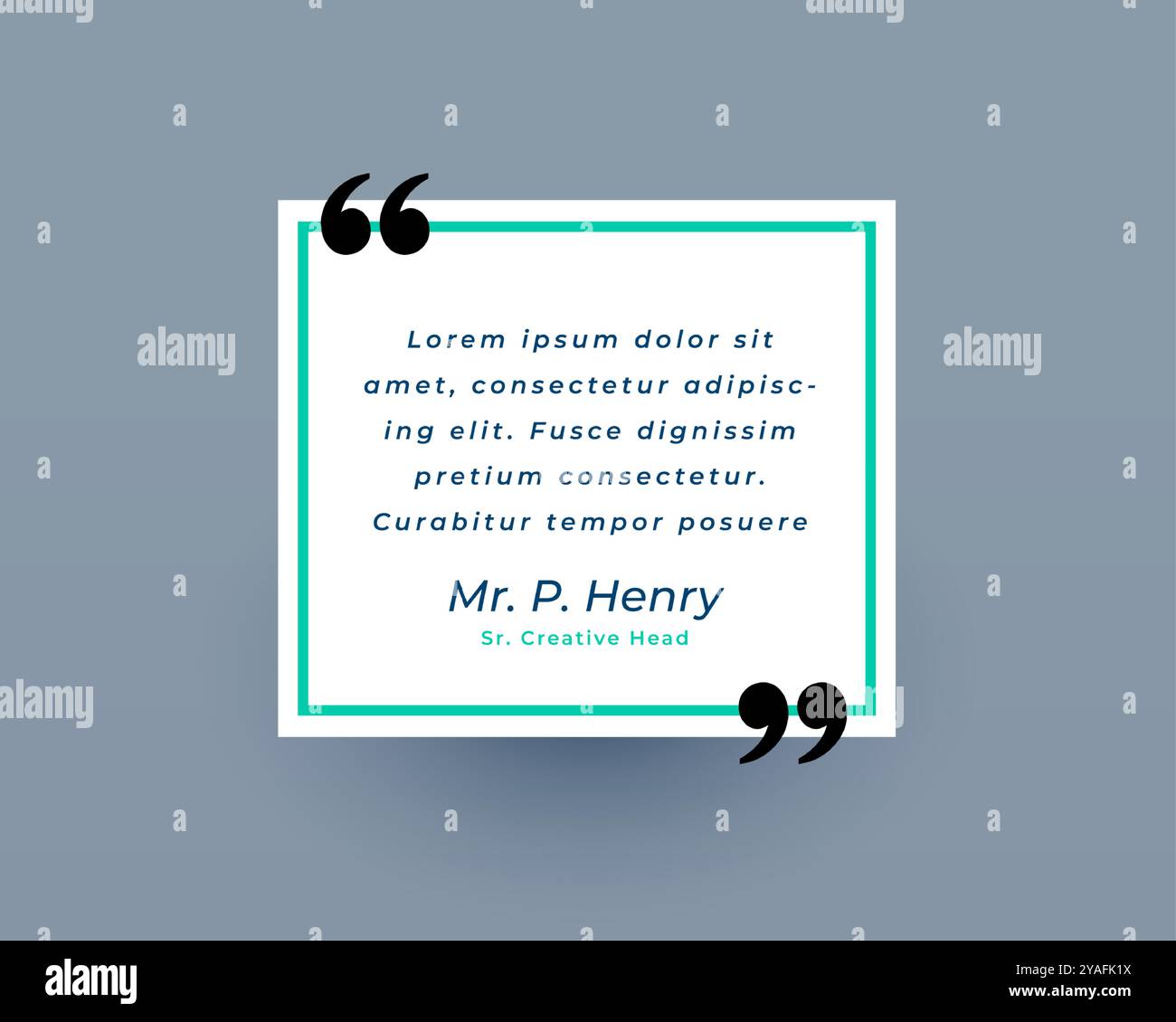 social media post content background for testimonial and citation ...