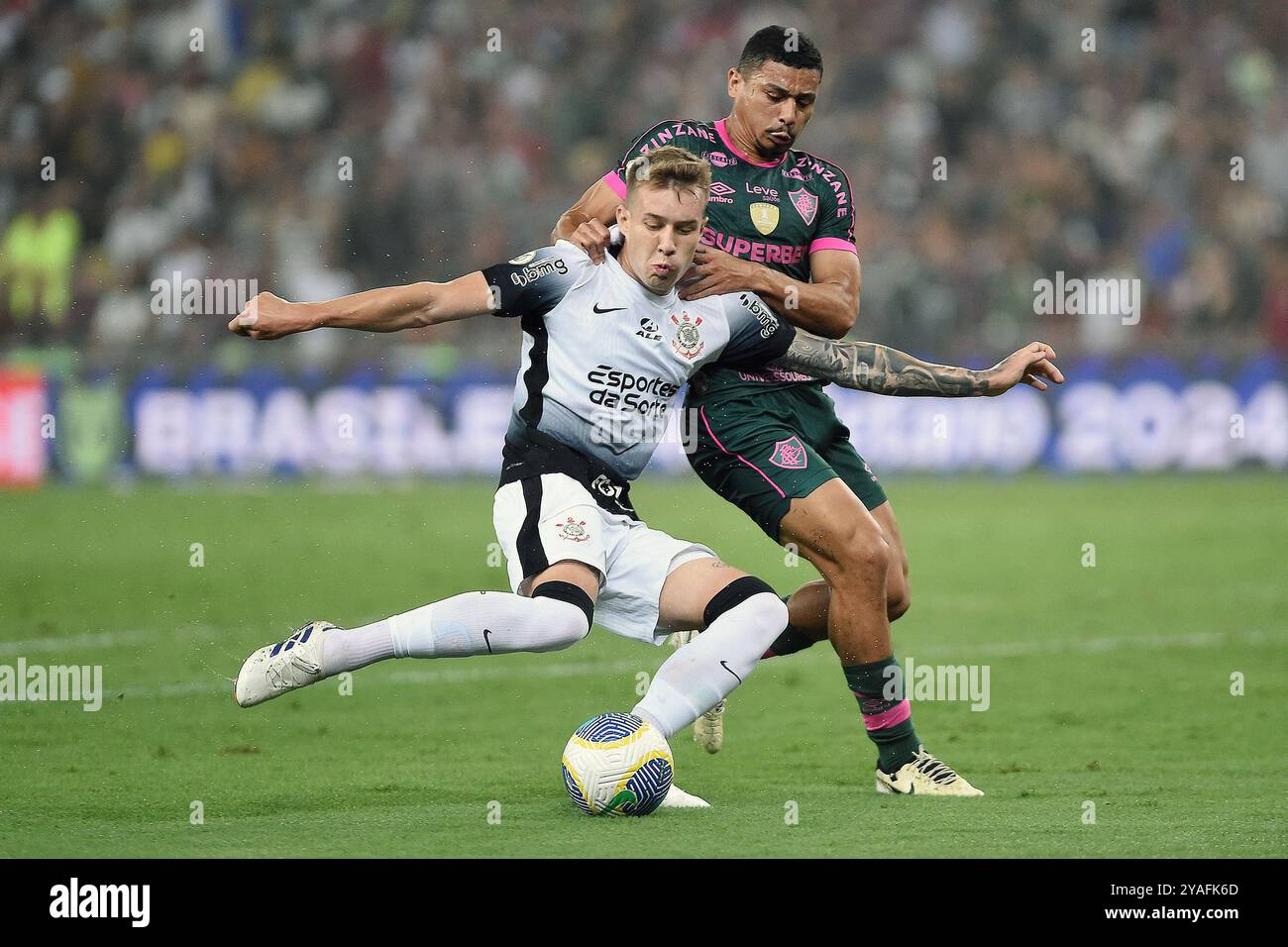 Rio de Janeiro, Brazil, August 17, 2024. Football match between ...