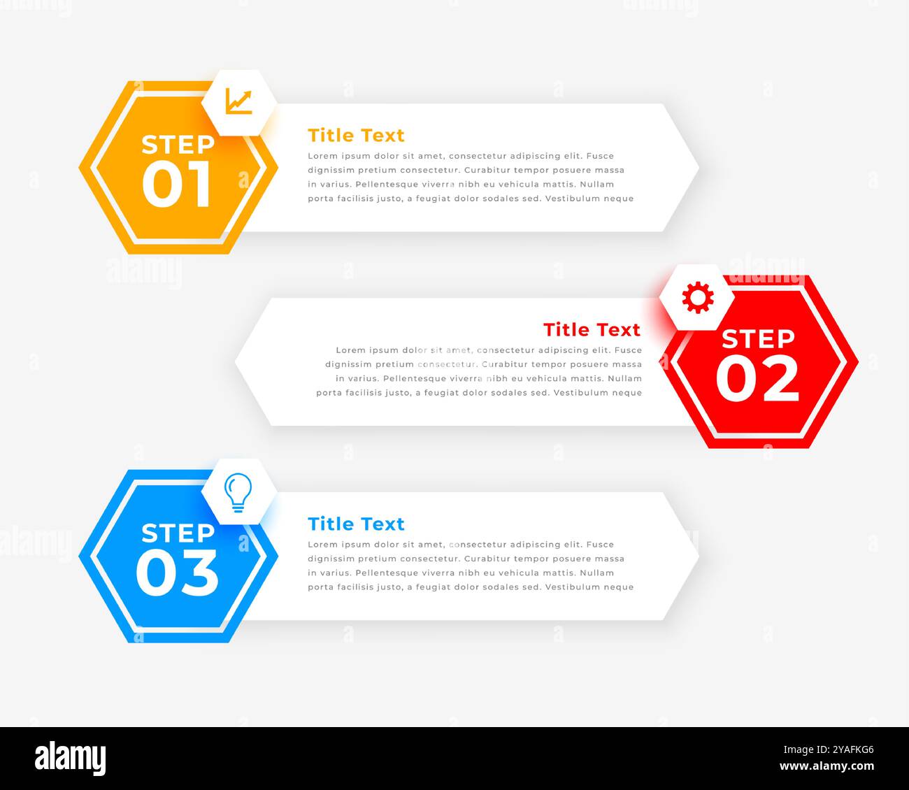 modern 3 step infographic timeline layout for corporate presentation ...