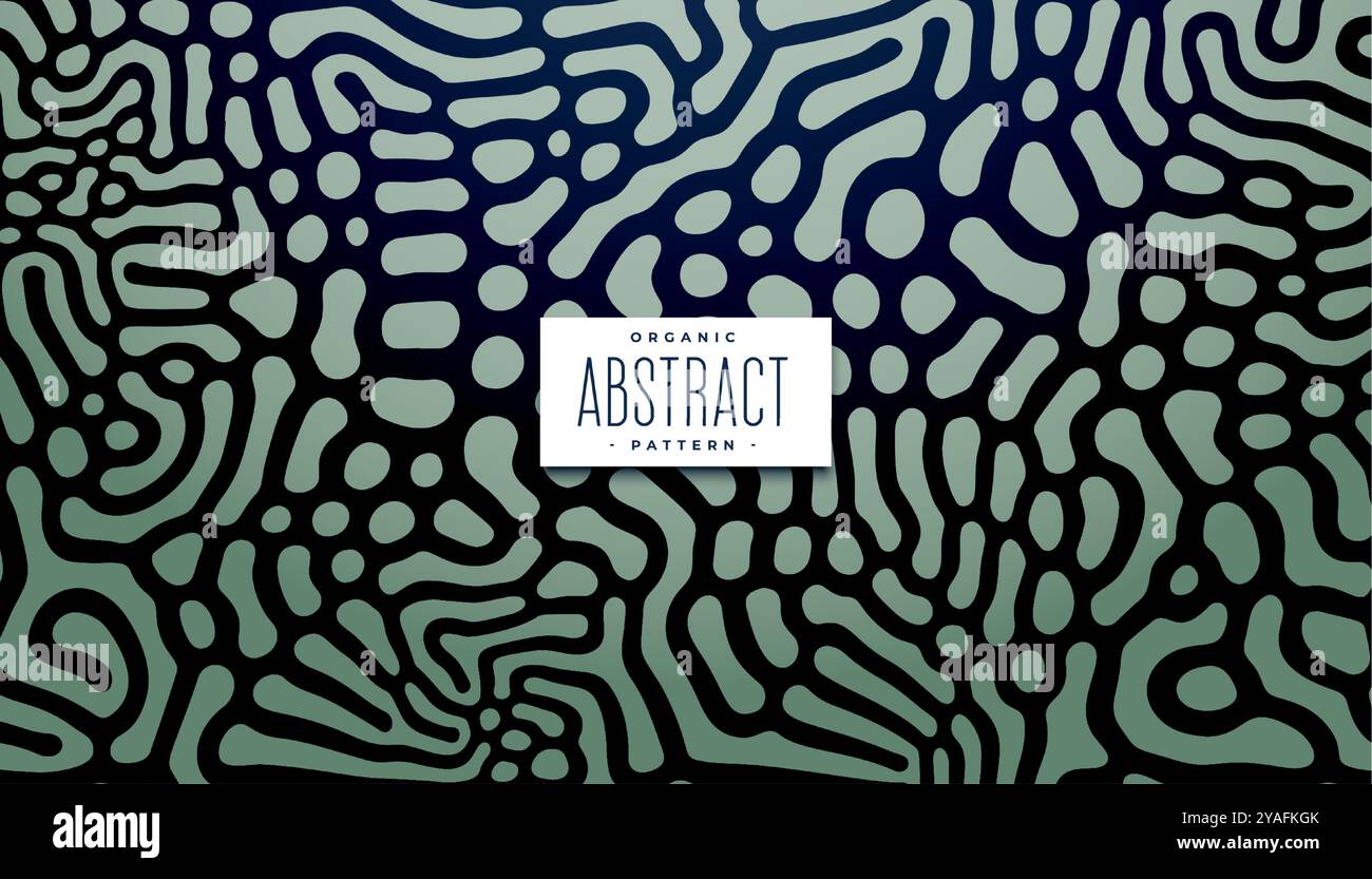 turing inspired abstract pattern wallpaper for biological print vector ...