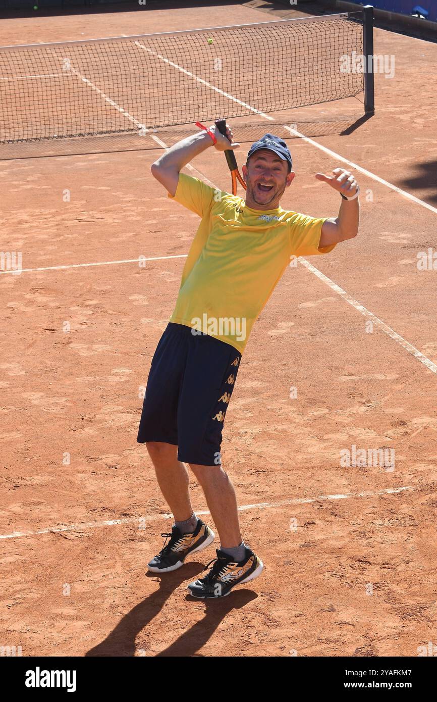 Rome, Foro Italico Tennis & Friends 2024, In the photo: Leonardo ...