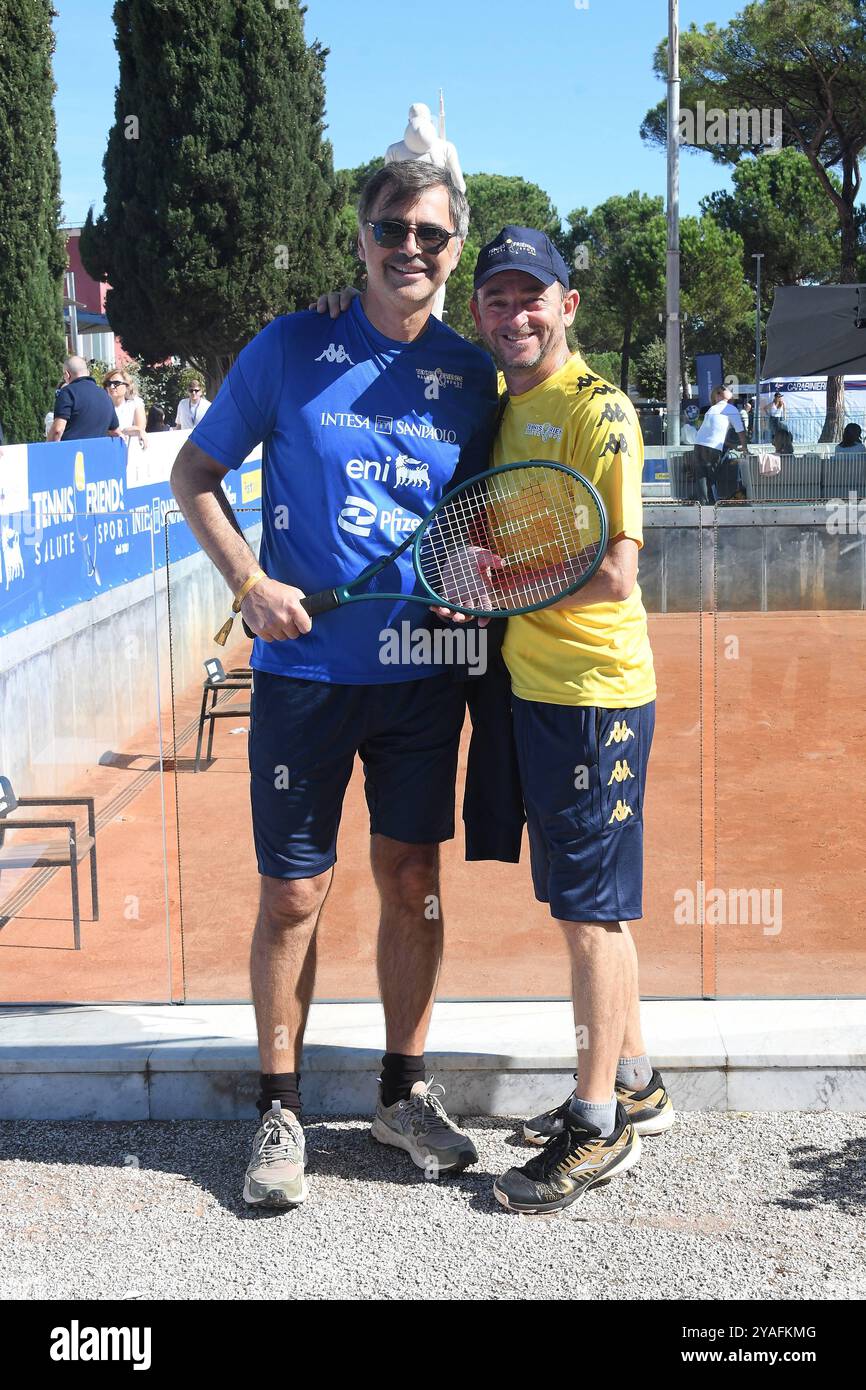 Rome, Foro Italico Tennis & Friends 2024, In the photo: Beppe ...