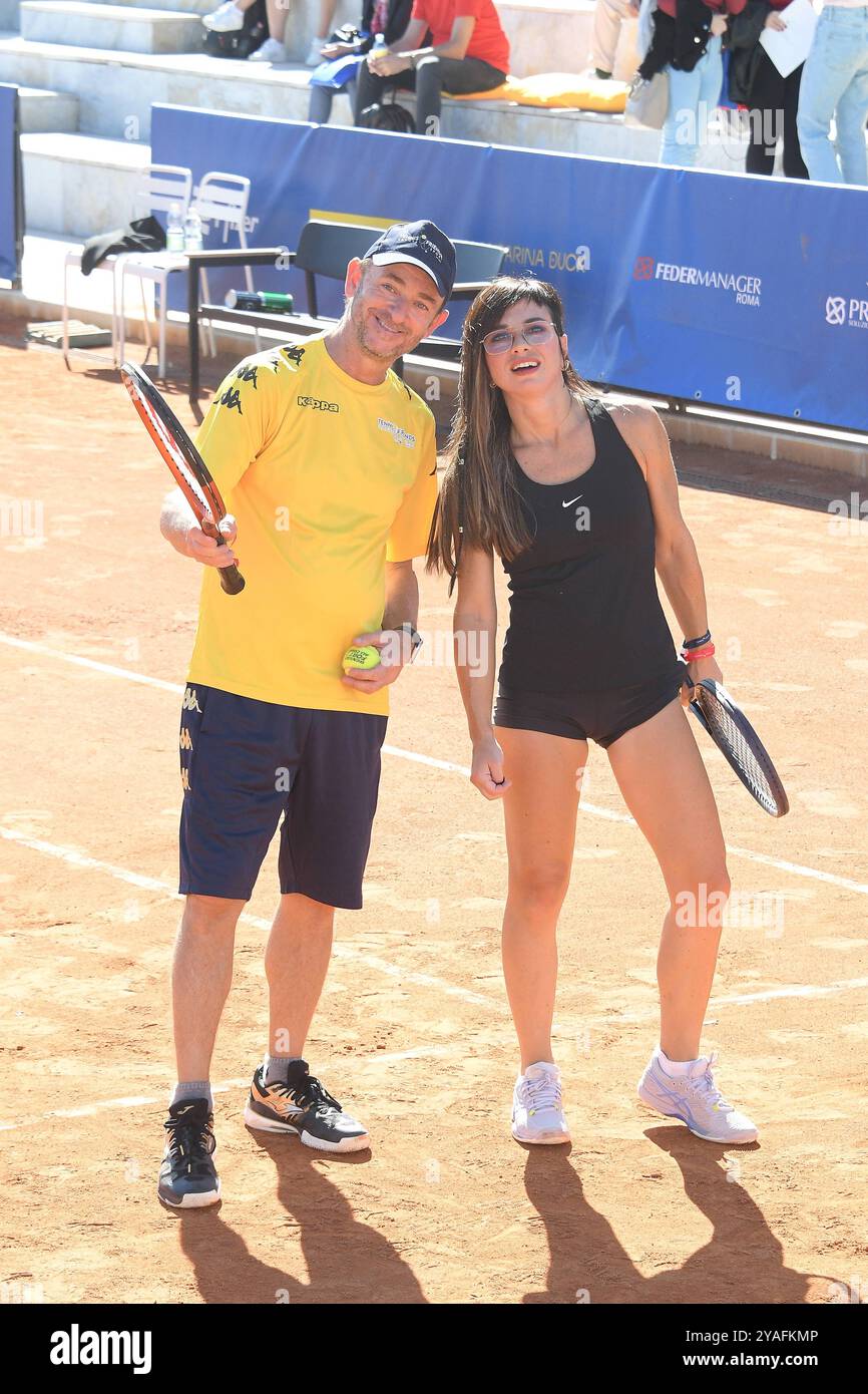 Rome, Foro Italico Tennis & Friends 2024, In the photo: Leonardo ...