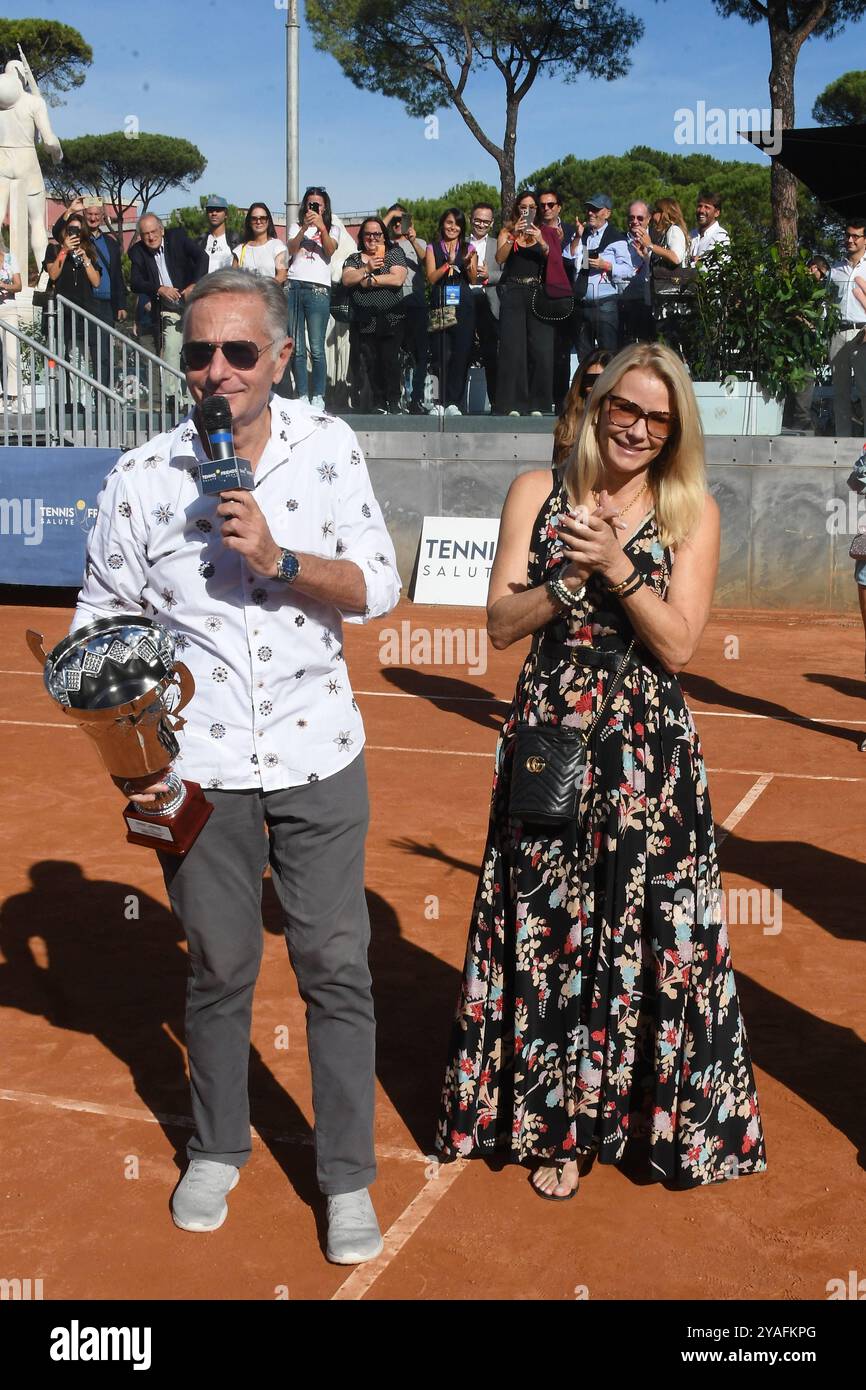 Rome, Foro Italico Tennis & Friends 2024, In the photo: Katherine Kelly ...