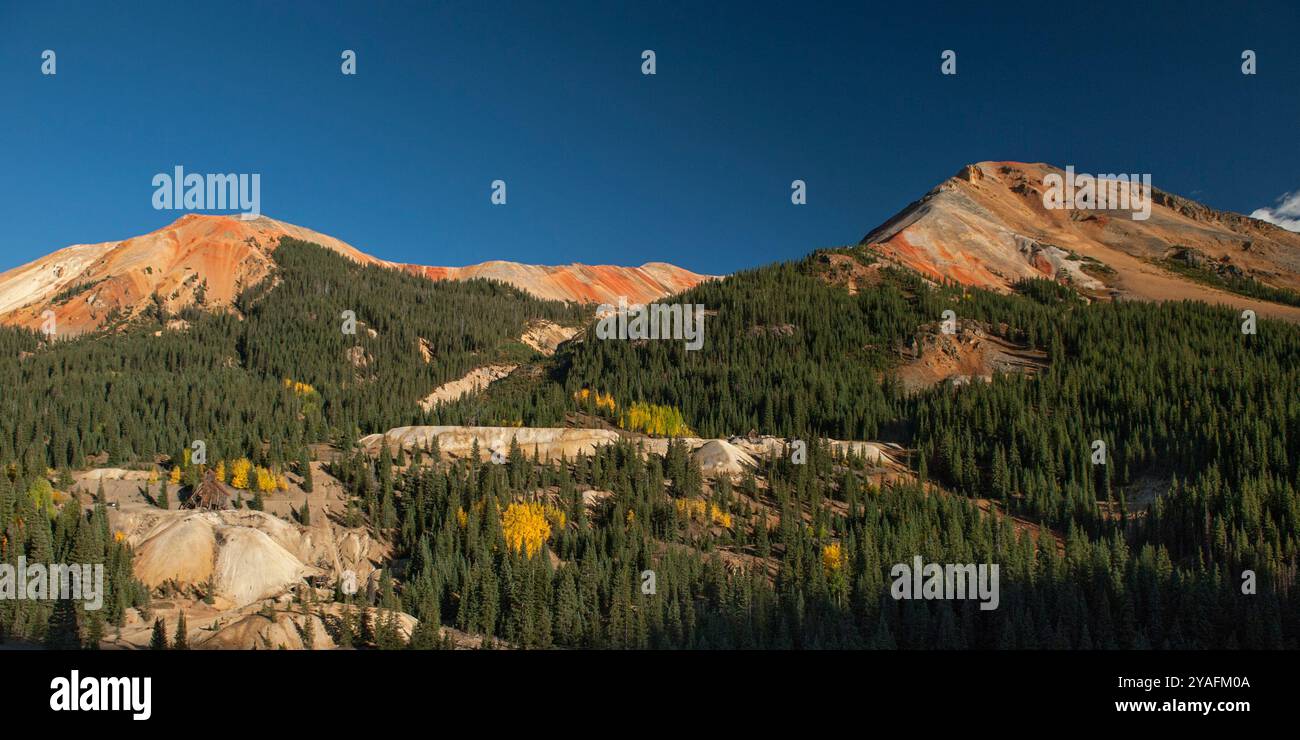 Colorado's Red Mountain #2 (L) and Red Mountain #3 (R) loom over the ...