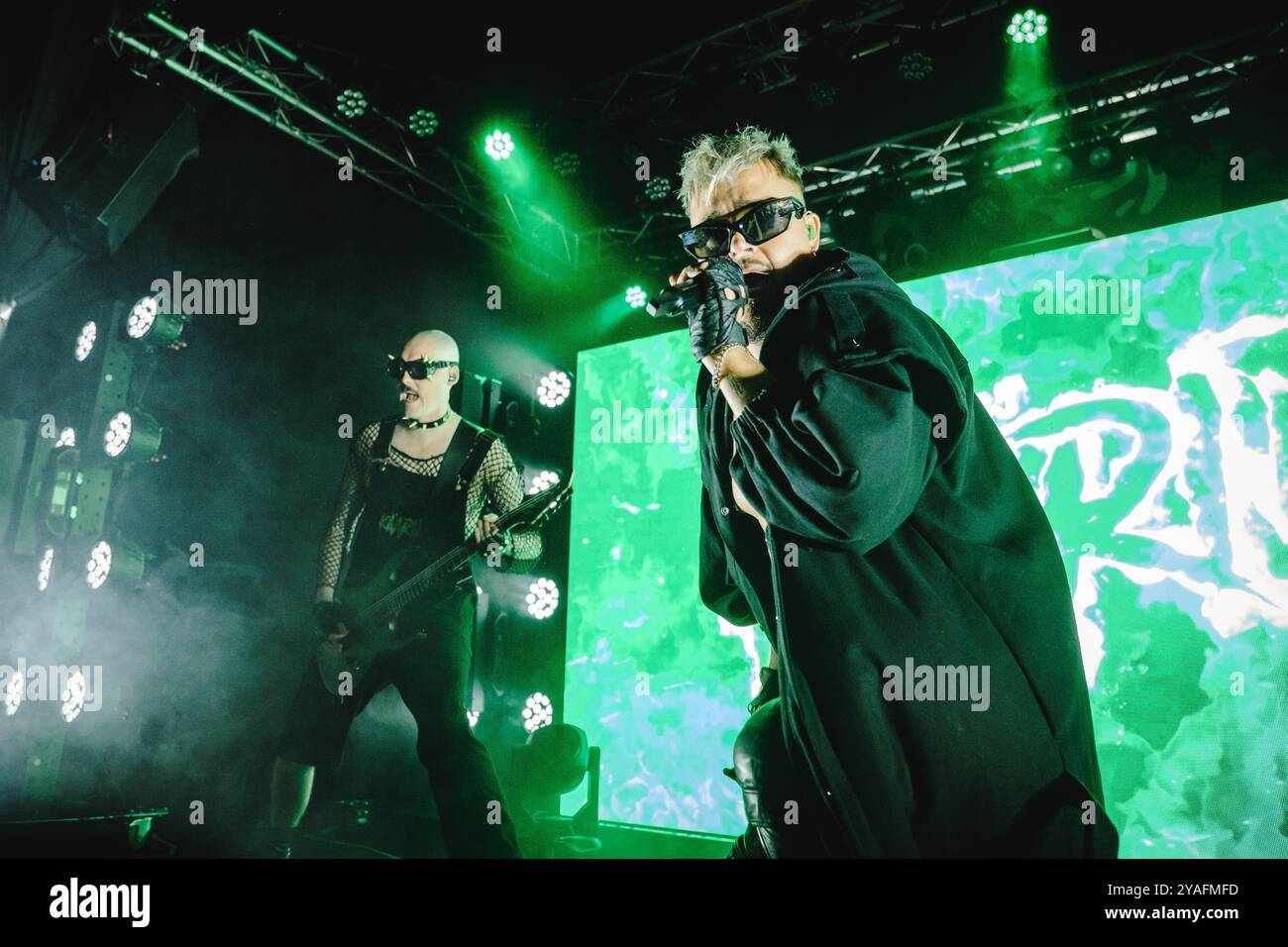 Zurich, Switzerland. 13th, October 2024. The Finnish rapper and singer ...