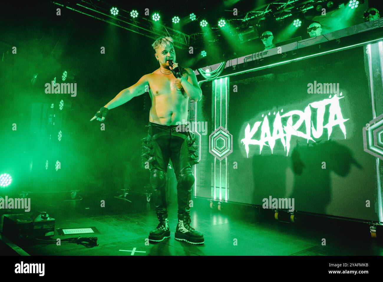 Zurich, Switzerland. 13th, October 2024. The Finnish rapper and singer ...