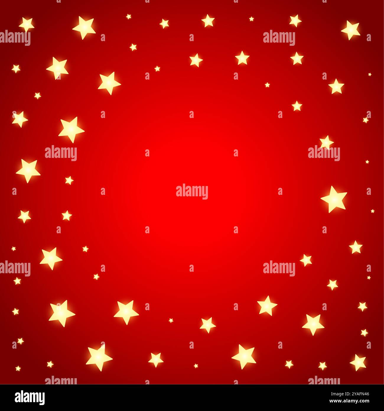 decorative golden twinkle stars background with empty space vector ...