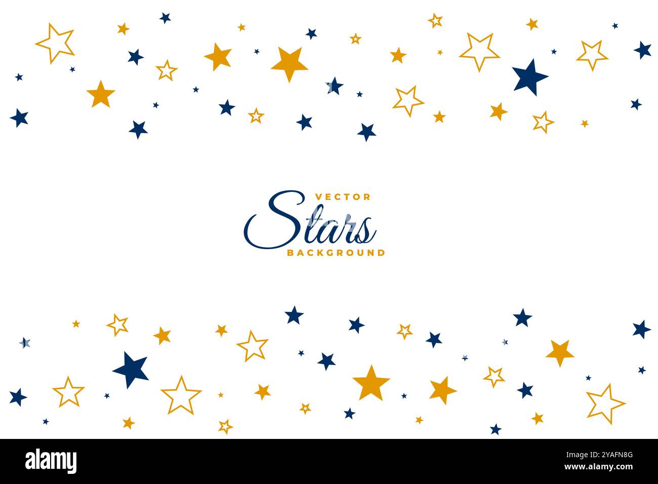 lovely twinkle stars background design vector Stock Vector Image & Art ...