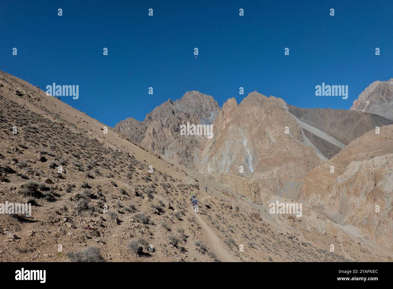 Trekking to Shimshal Pass, Shimshal, Gojal, Pakistan Stock Photo - Alamy