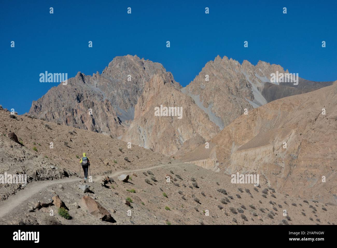 Trekking to Shimshal Pass, Shimshal, Gojal, Pakistan Stock Photo - Alamy