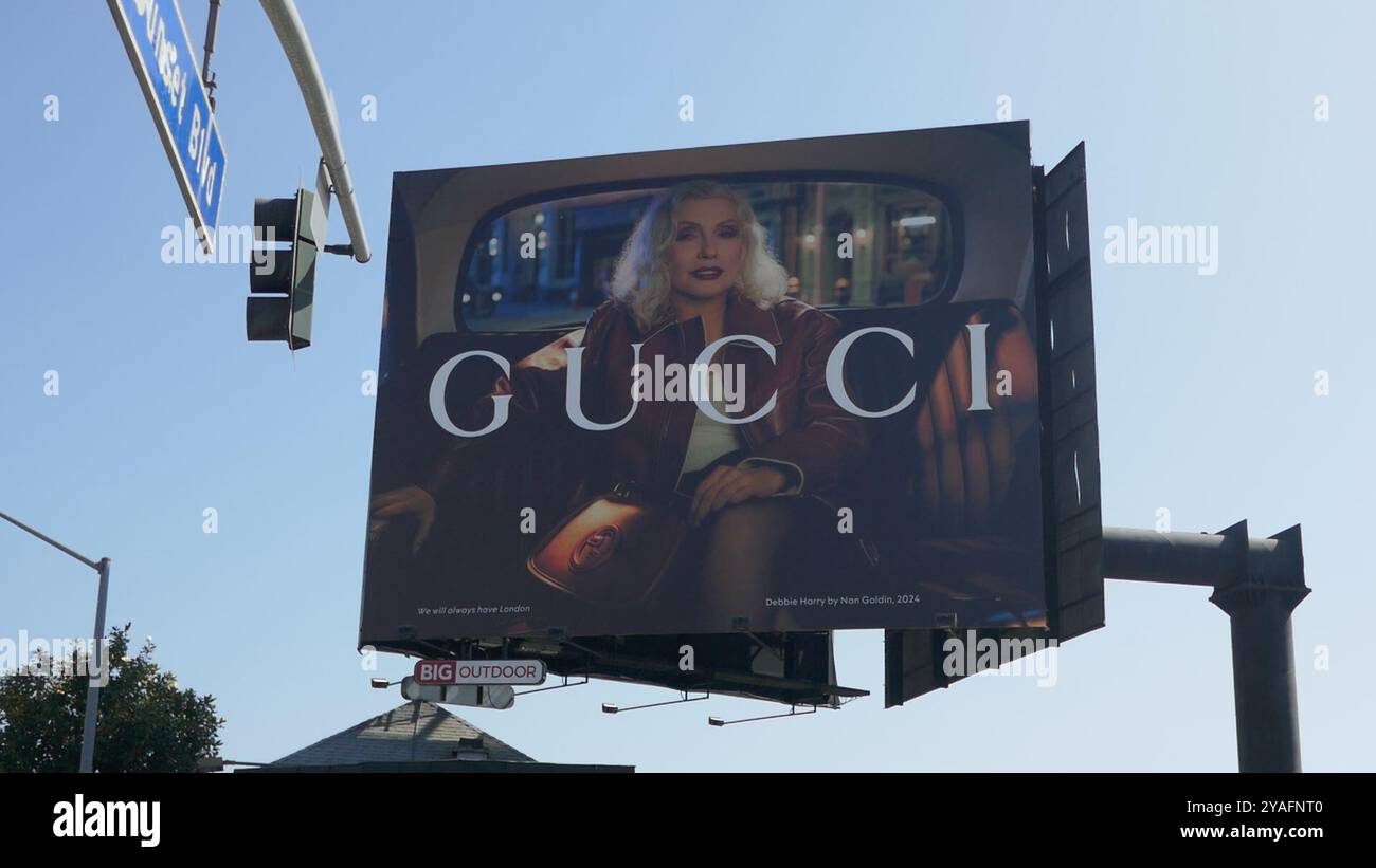 Los Angeles, California, USA 9th October 2024 Singer Debbie Harry Gucci ...