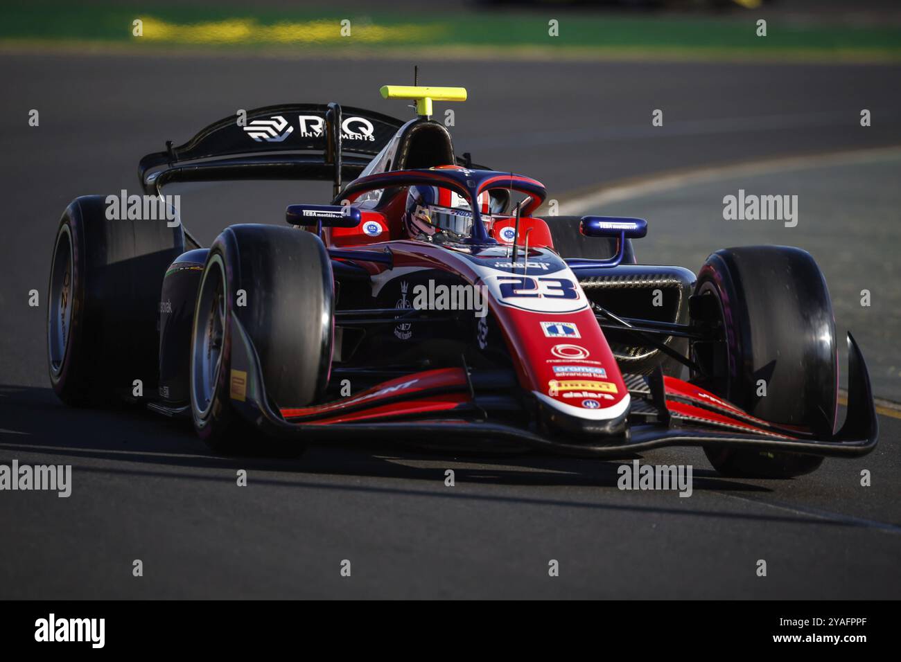 MELBOURNE, AUSTRALIA, MARCH 22: Roman Stanek of Czech Republic and ...