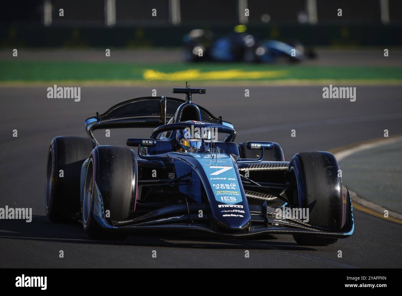 MELBOURNE, AUSTRALIA, MARCH 22: Jak Crawford USA and Dams Lucas Oil ...