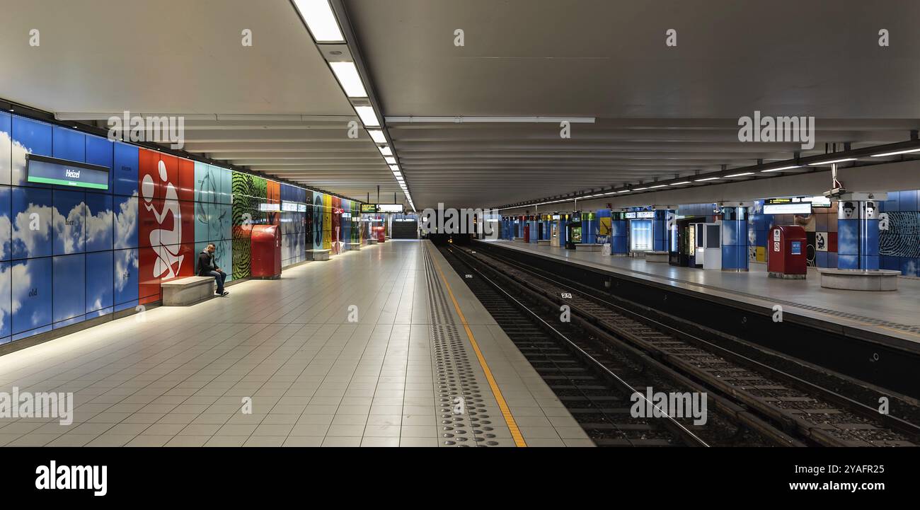 Heizel metro station hi-res stock photography and images - Alamy