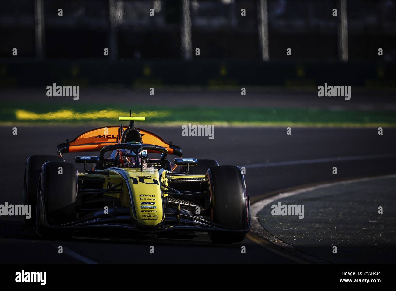 MELBOURNE, AUSTRALIA, MARCH 22: Gabriel Bortoleto of Brazil and Invicta ...