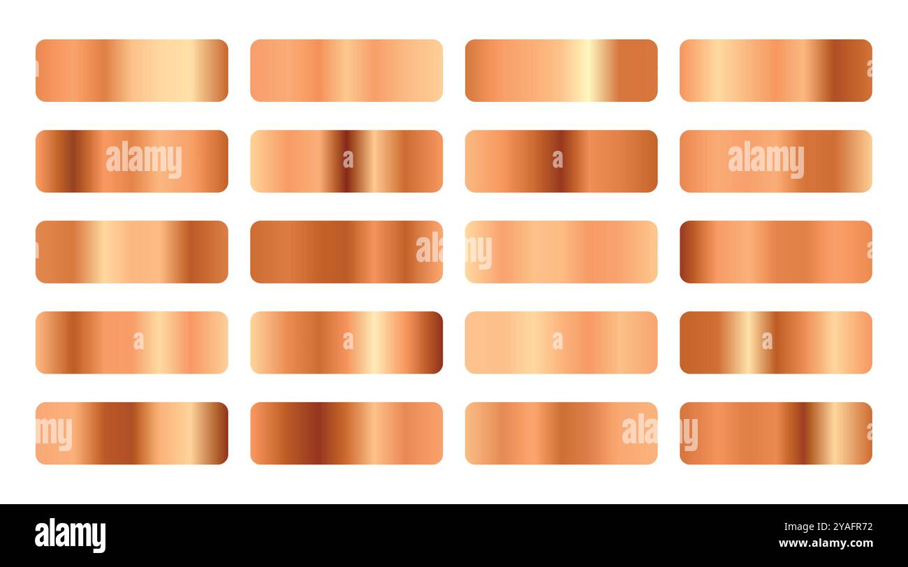 abstract metallic gradient shades banner collection with smooth blend ...