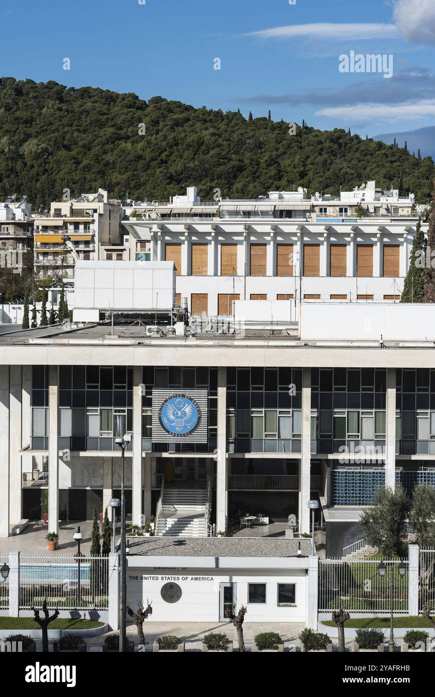 Us embassy athens hi-res stock photography and images - Alamy
