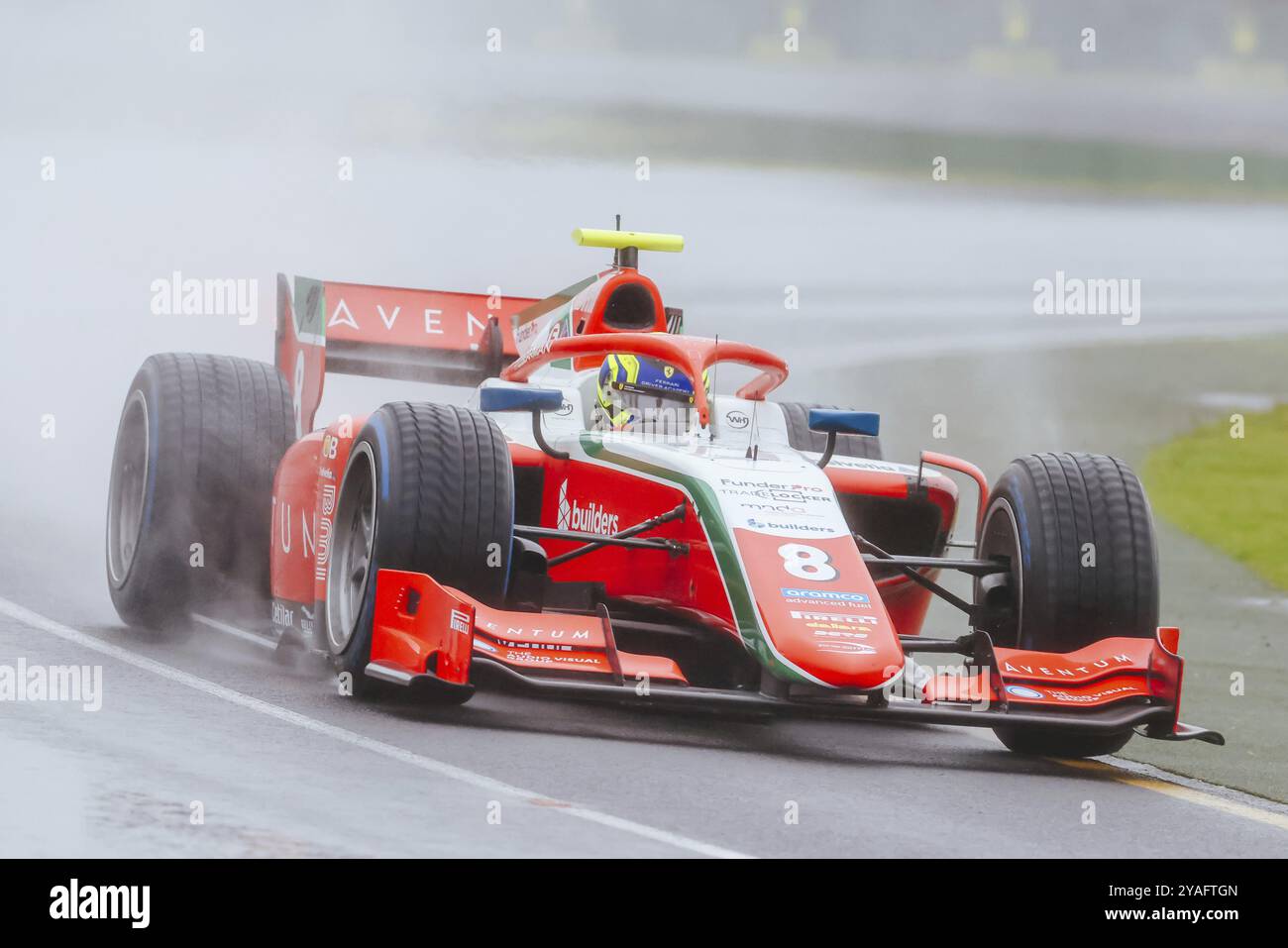 MELBOURNE, AUSTRALIA, MARCH 31: Oliver Bearman of Prema Racing in F2 at ...
