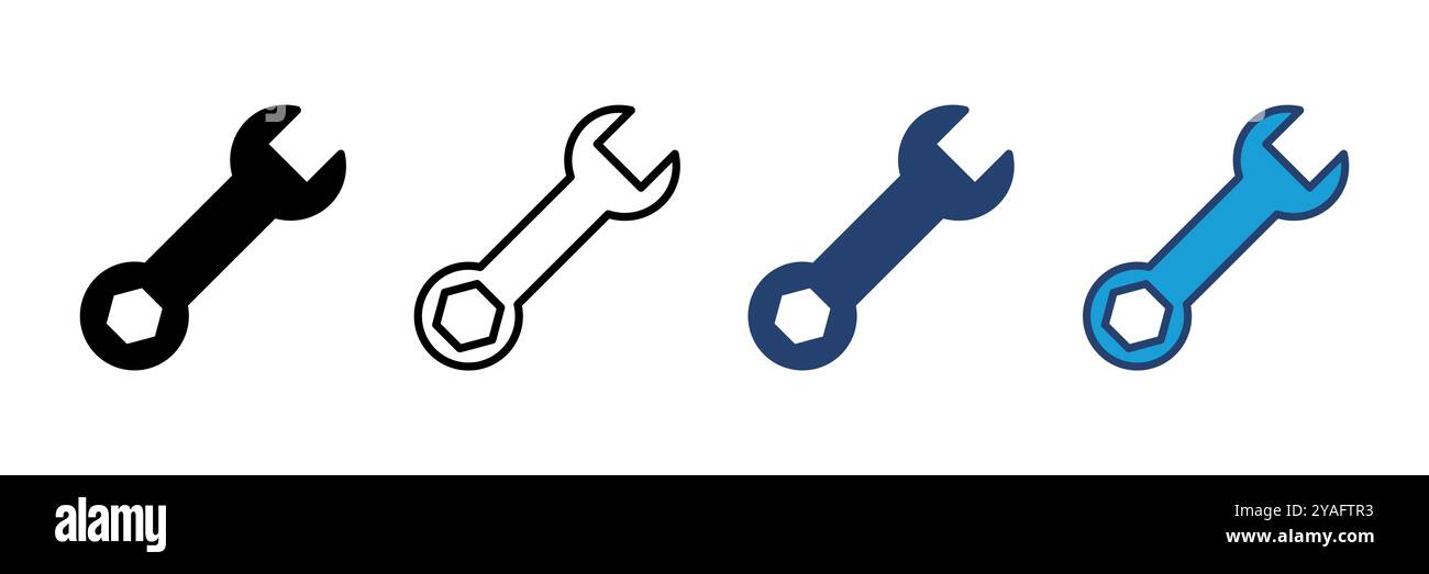 Development tools icon vector Cut Out Stock Images & Pictures - Alamy