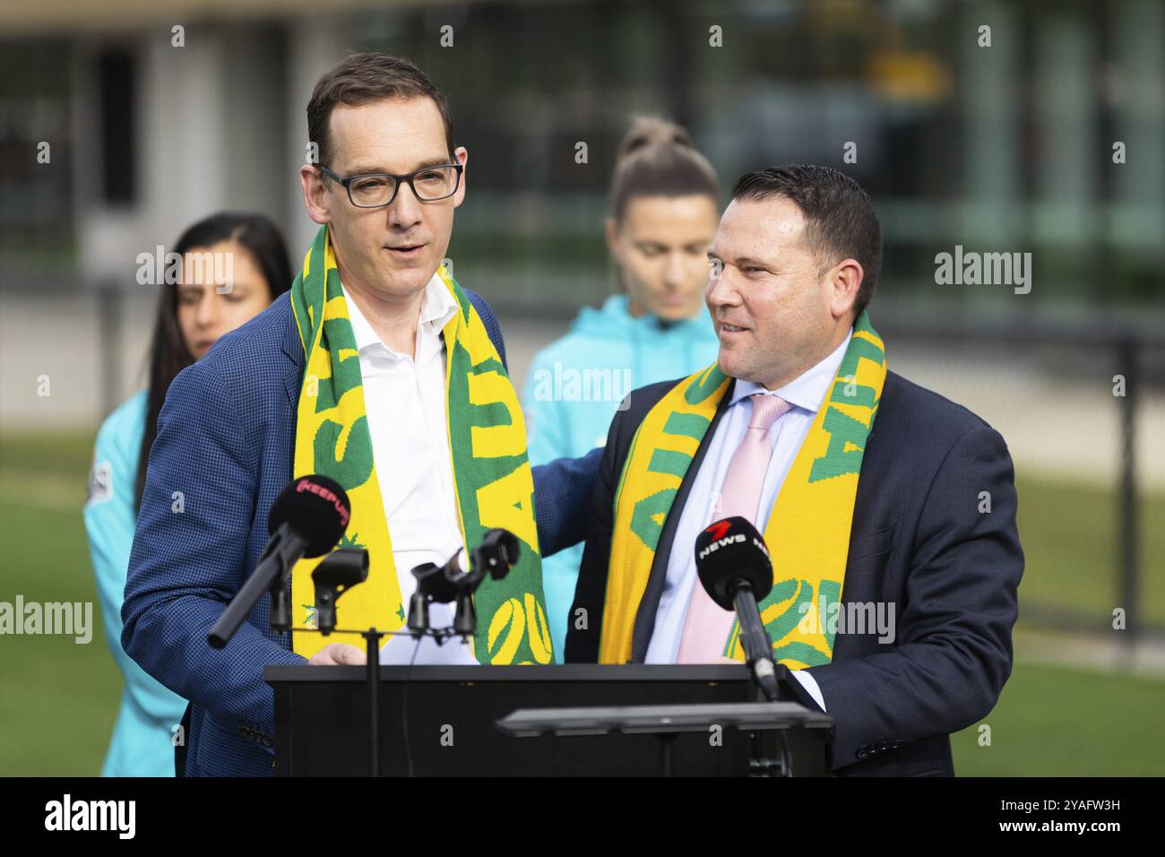 MELBOURNE, AUSTRALIA, JULY 03: Victorian Sports Minister Steve ...