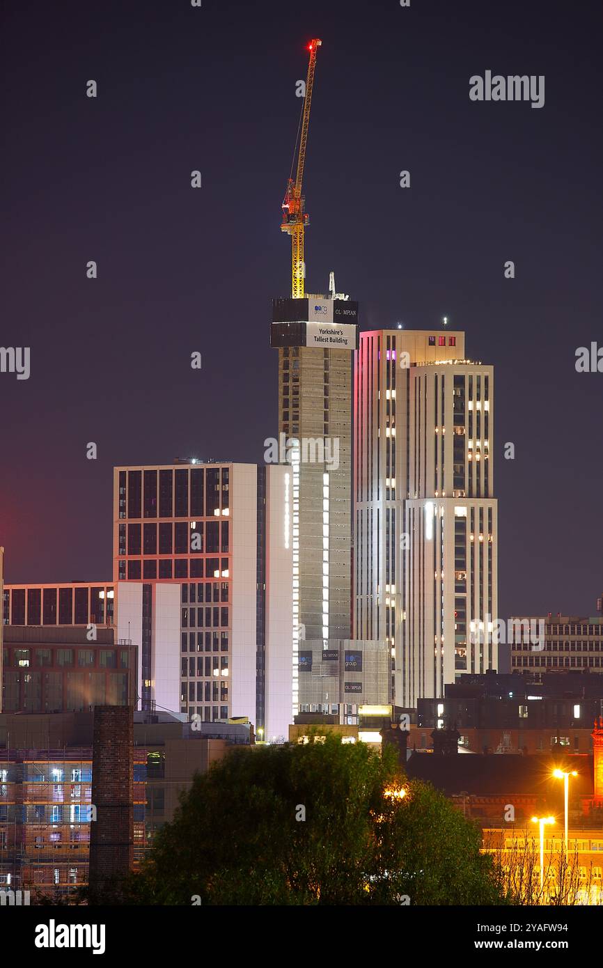 The new tallest building in Leeds 'Cirrus Point' currently under ...