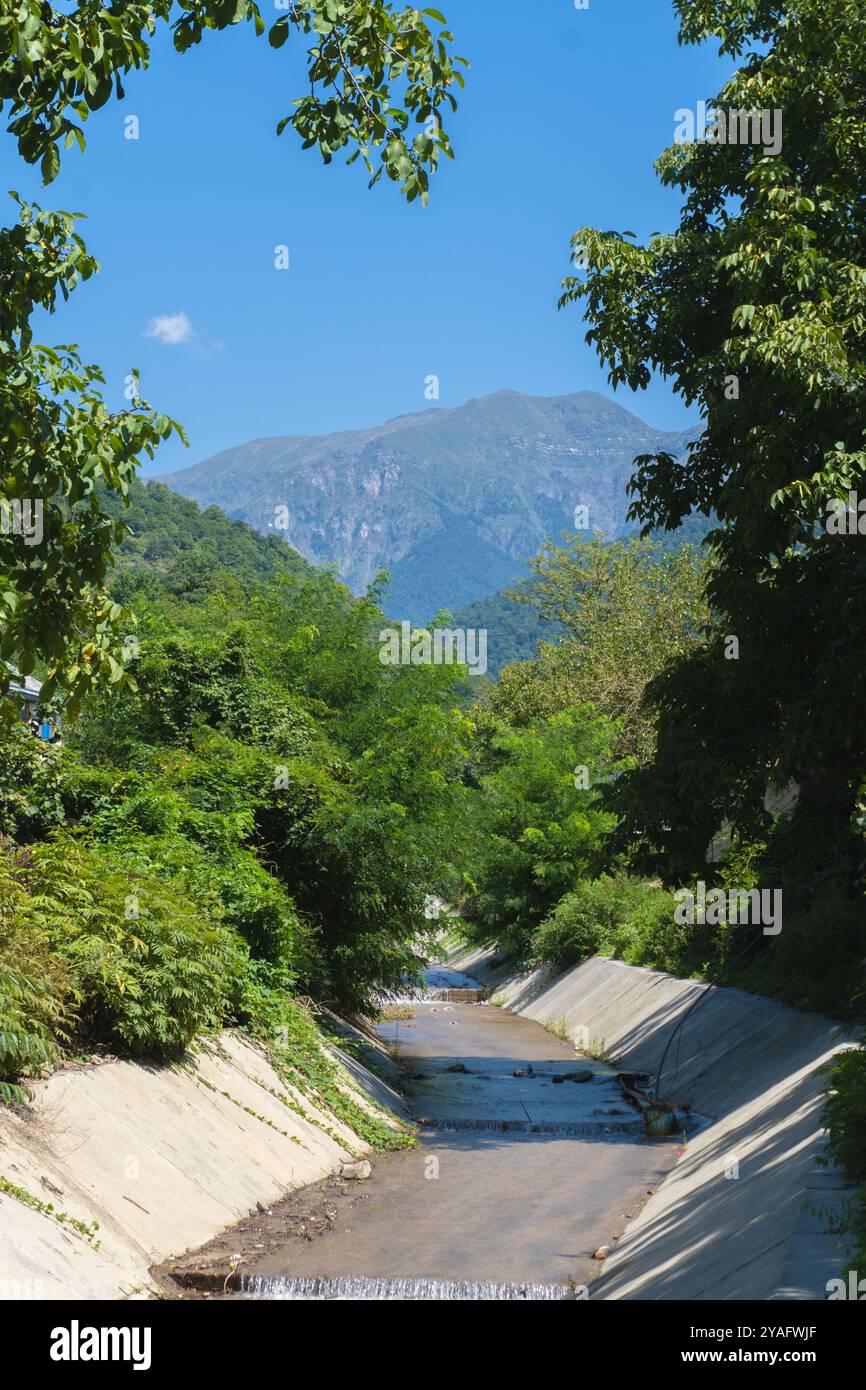 Scenic View in Oguz, Azerbaijan. August, 2024 Stock Photo - Alamy