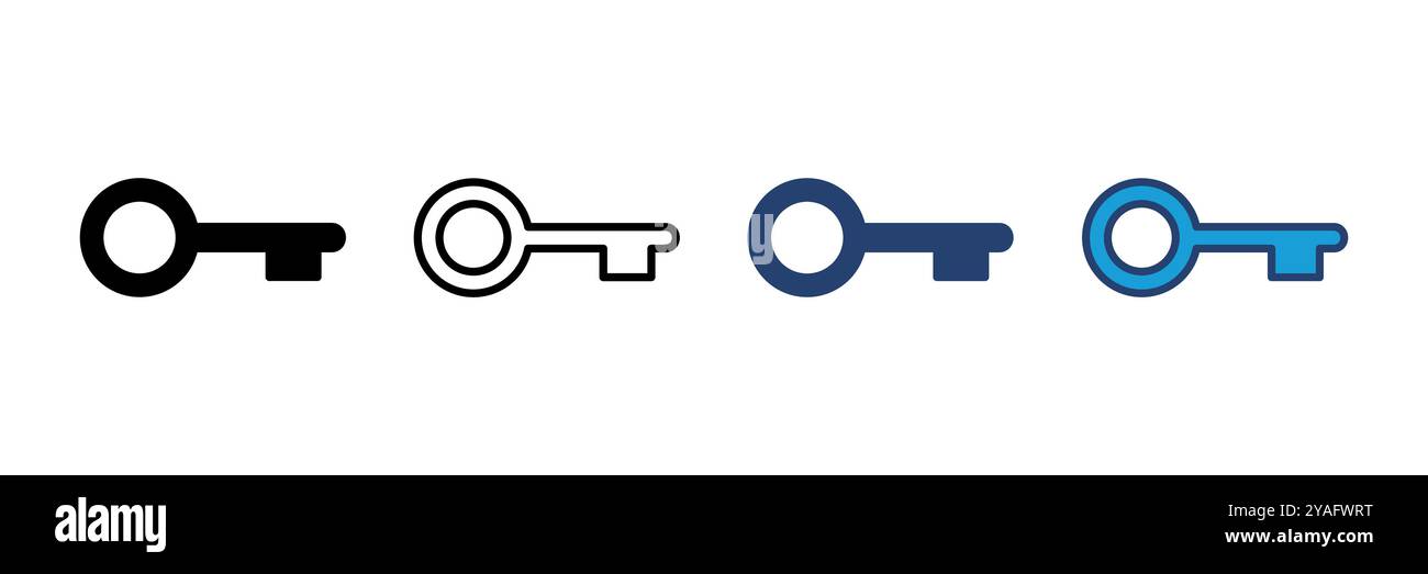 Key symbol Stock Vector Images - Alamy
