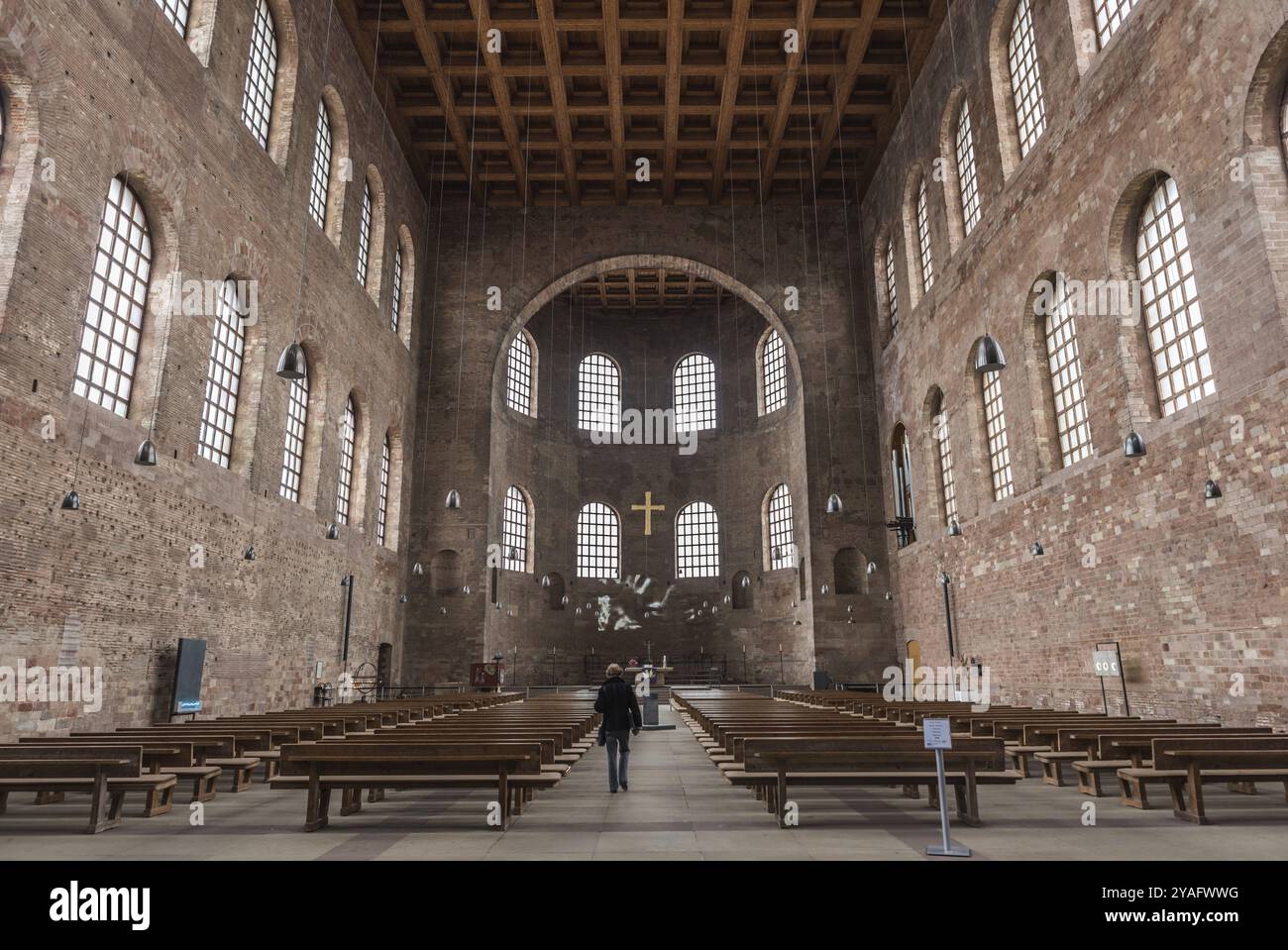 Interior of basilica constantine hi-res stock photography and images ...