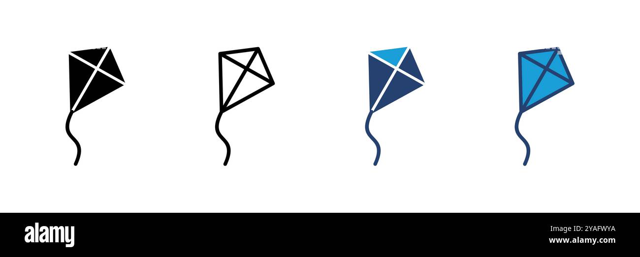 Kite symbols hi-res stock photography and images - Alamy