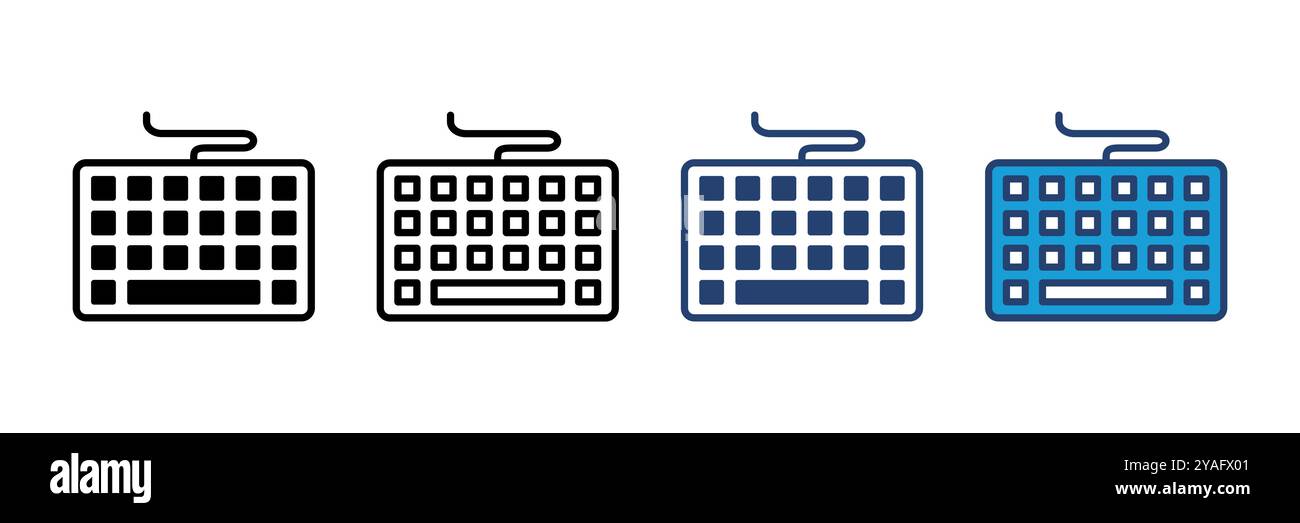 Keyboard icon vector. keyboard vector symbol Stock Vector Image & Art ...