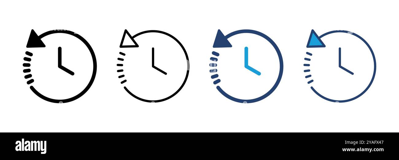 History icon vector. recent event history Stock Vector Image & Art - Alamy