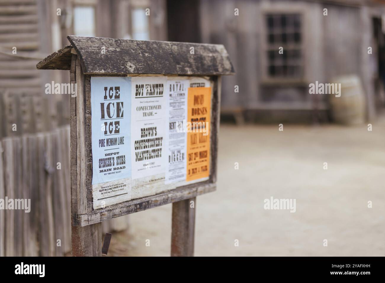 SOVEREIGN HILL, AUSTRALIA, April 17: Sovereign Hill is an open air ...
