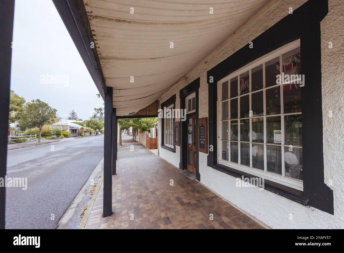 PORT ELLIOT, AUSTRALIA, April 14 2023: The iconic architecture of ...