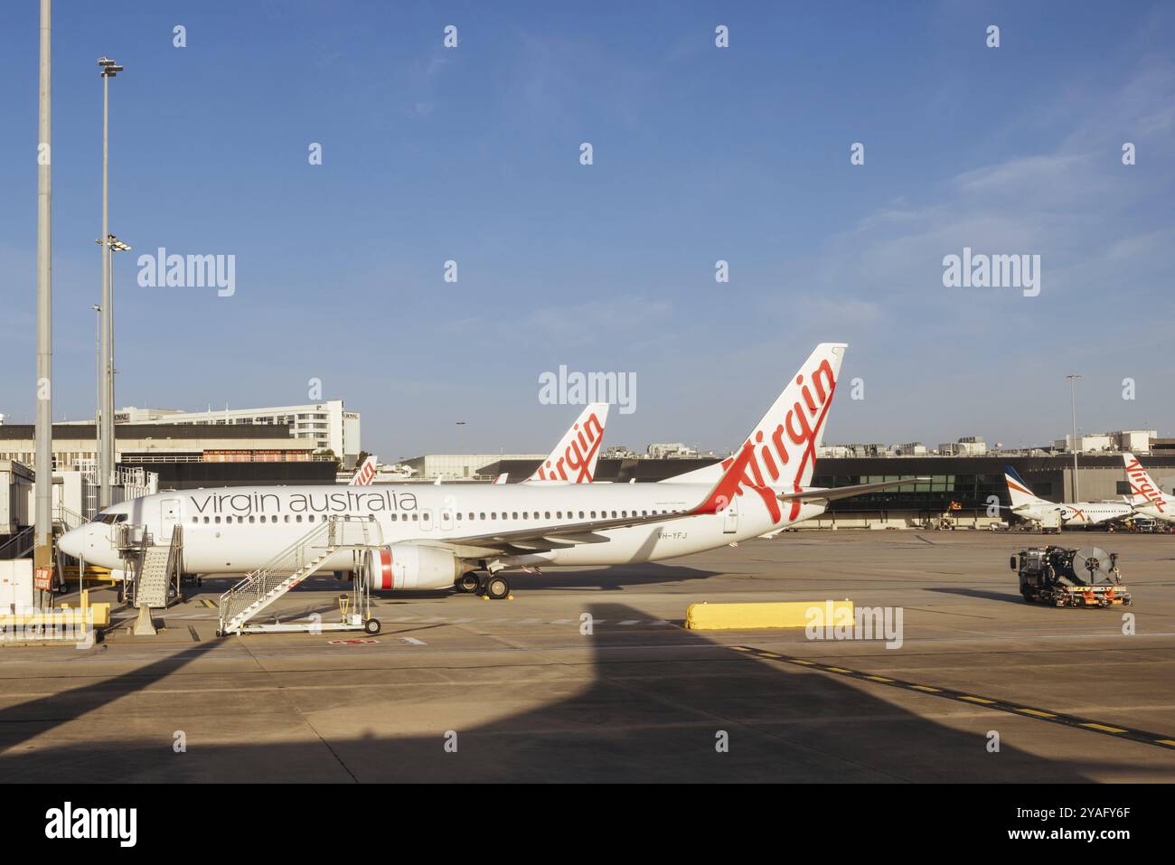 Melbourne, Australia, March 03 2023: Virgin Australia aircraft at ...