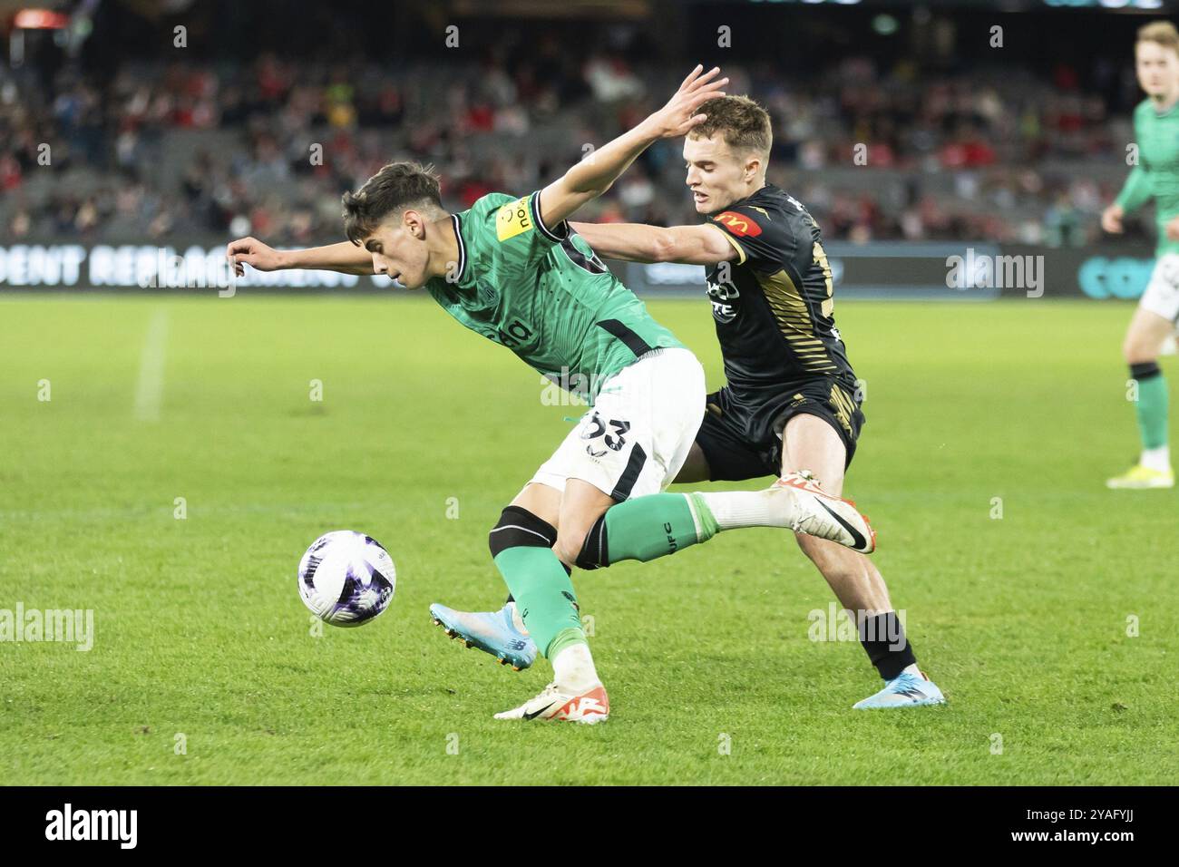 MELBOURNE, AUSTRALIA, MAY 24: Ben Parkinson of Newcastle United ...